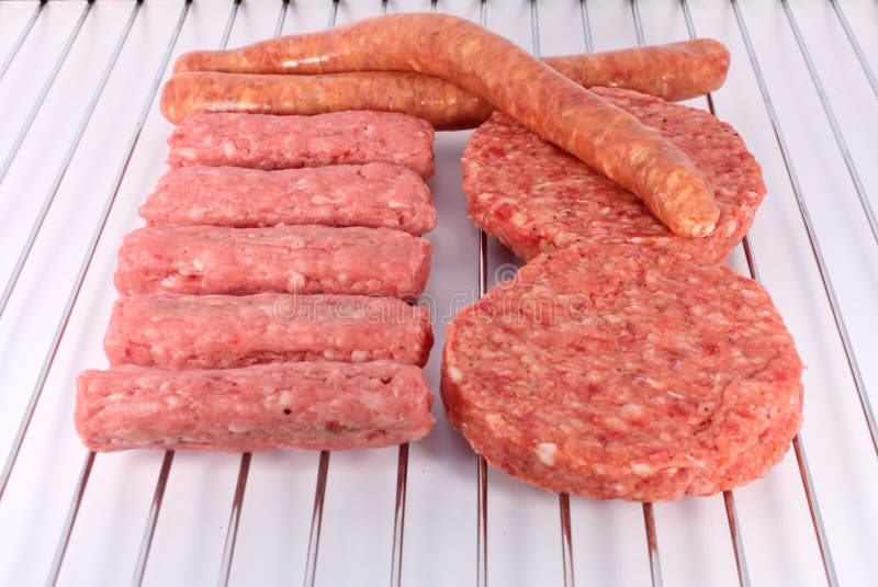 Mixed of meat stock photo. Image of background, nutriment - 13232832