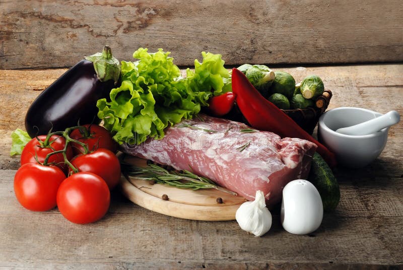 Raw meat stock image. Image of meat, food, beefsteak - 26644647