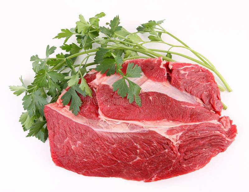 Raw meat beef stock photo. Image of beefsteak, chop, steak - 22007276