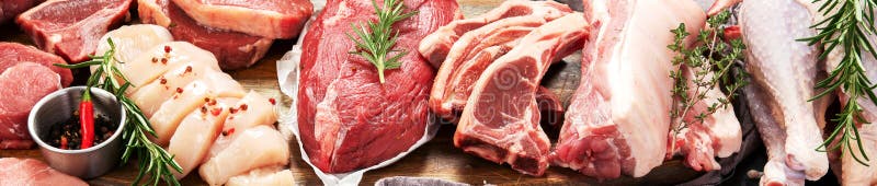 Raw meat stock photo. Image of background, grocery, pork - 367471832