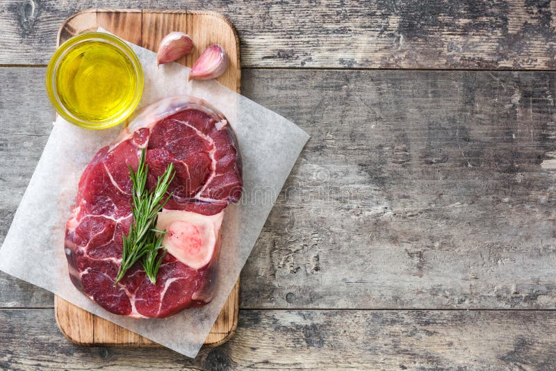Raw Meat and Ingredients on Black Slate Stock Photo - Image of ...