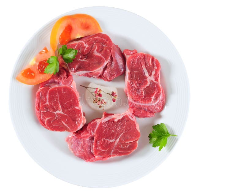 Raw meat. Isolated stock photo. Image of objects, board - 12230932