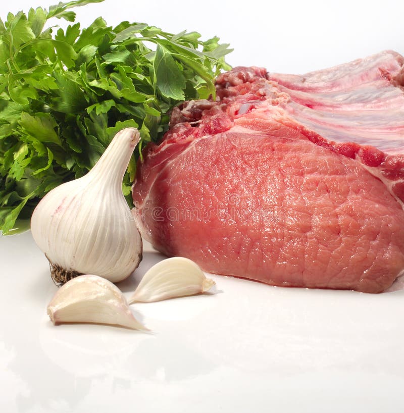 Raw meat isolated stock image. Image of fillet, dinner - 17446441