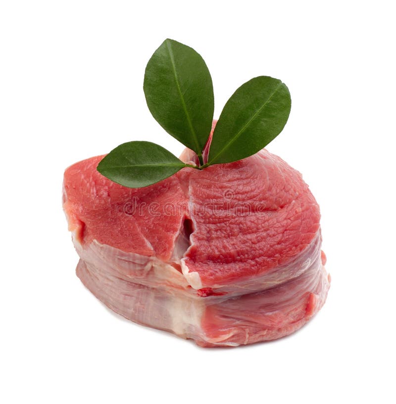 Raw meat with leaf stock photo. Image of prepared, nutrition - 17446444
