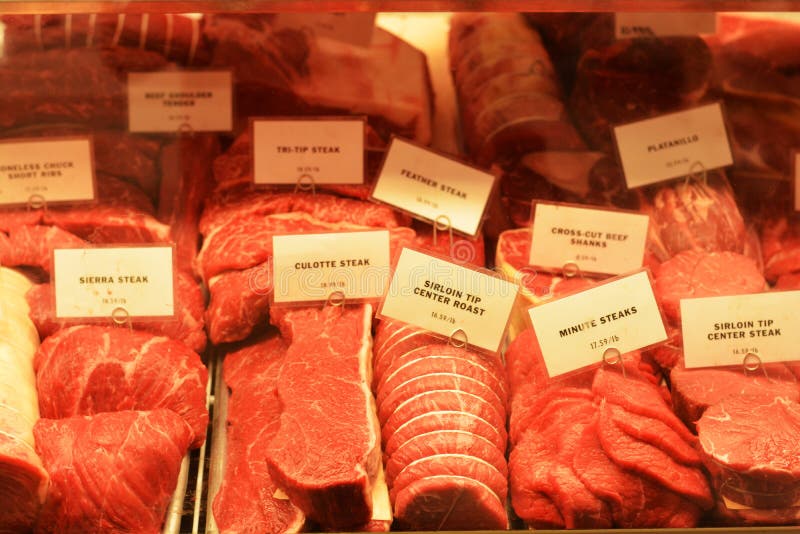 Raw Meat Mix or Different Type of Raw Meat Close-up Stock Image - Image ...