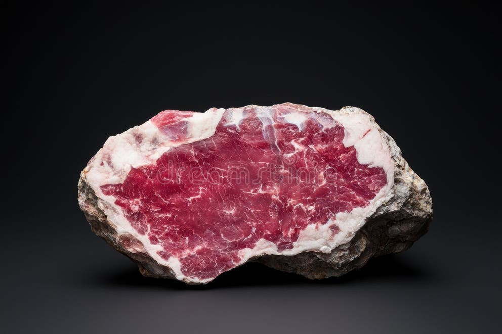 Raw meat texture on rock stock illustration. Illustration of meat ...