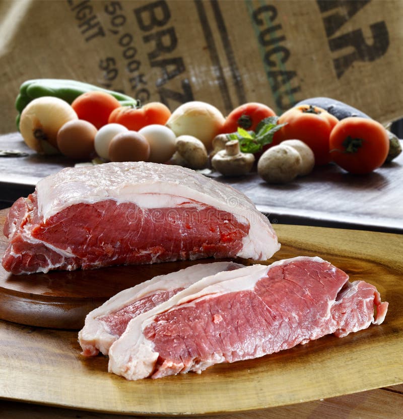 Raw meats stock photo. Image of diet, beefsteak, cuisine - 60161972