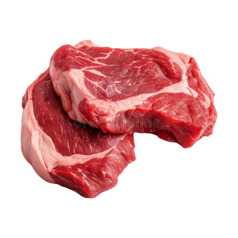 Raw Meet on Transparent Background - Ai Generated Stock Illustration ...