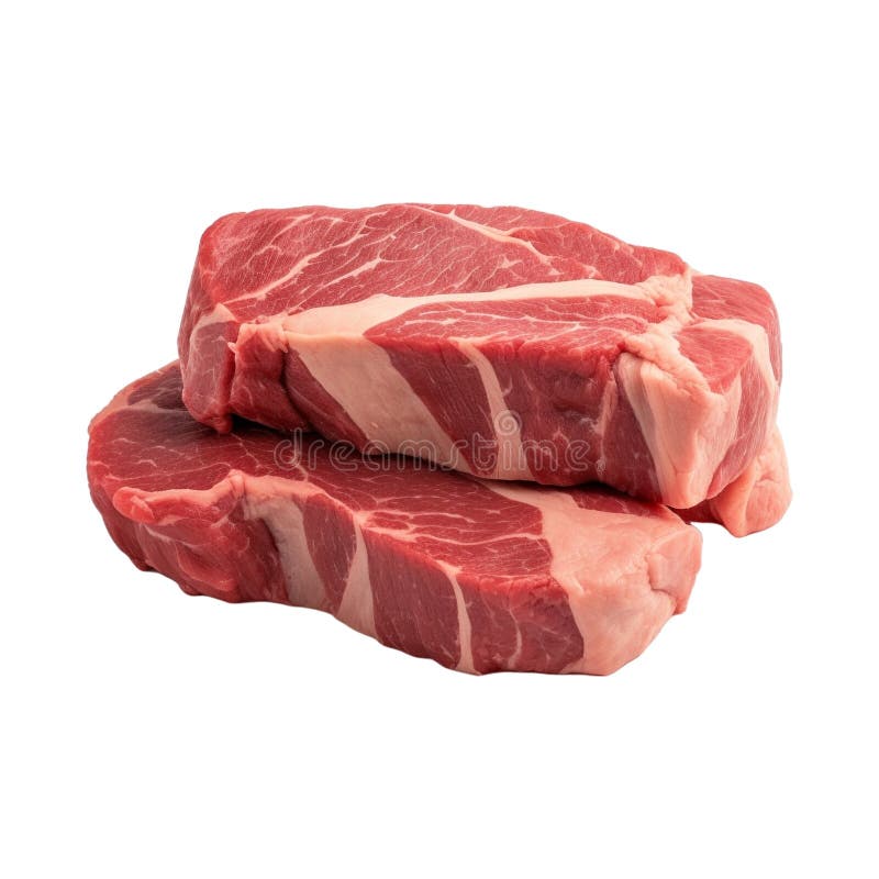 Raw Meet on Transparent Background - Ai Generated Stock Illustration ...