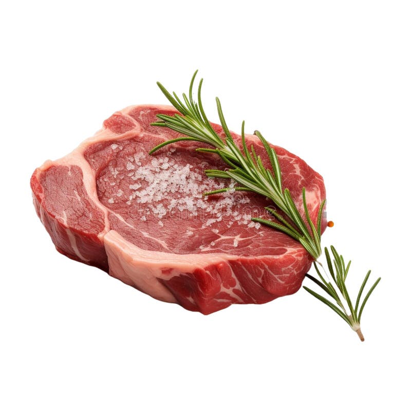 Raw Meet on Transparent Background - Ai Generated Stock Illustration ...