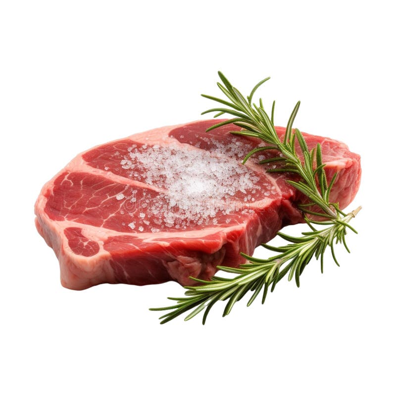 Raw Meet on Transparent Background - Ai Generated Stock Illustration ...