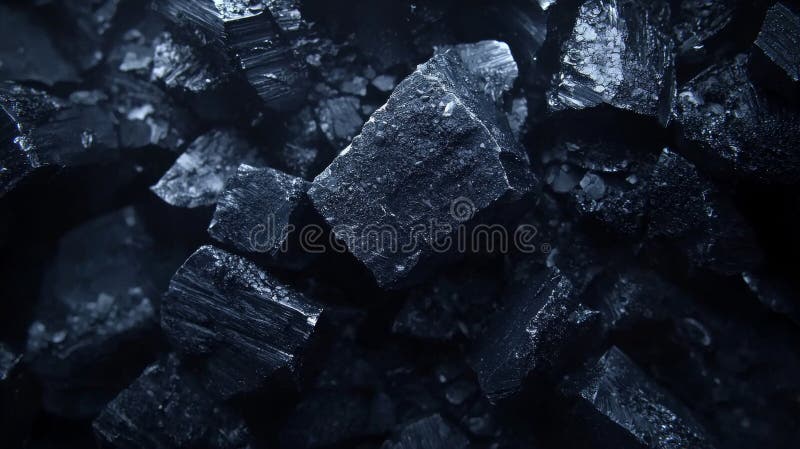 Raw Metallic Lithium Ore Rugged Reflective Surfaces Texture Stock ...