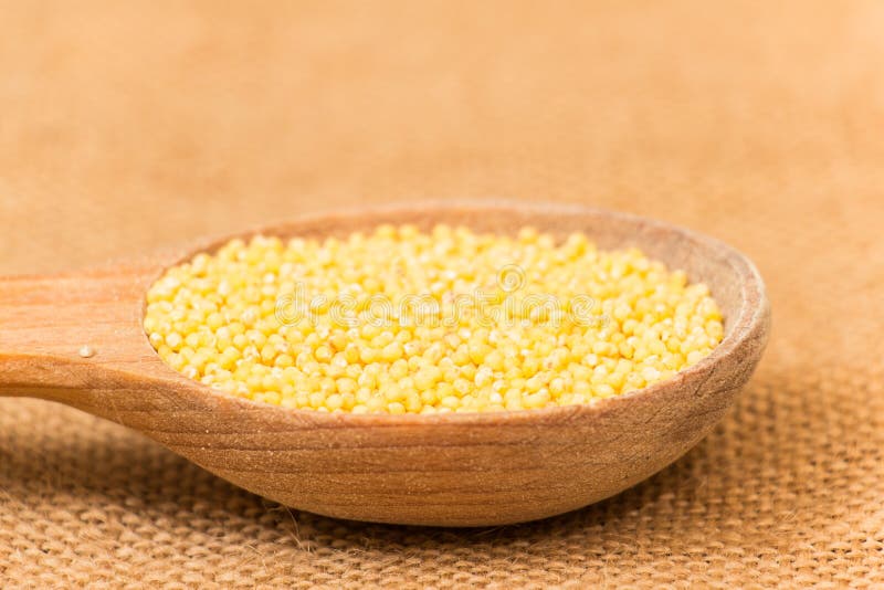 Raw millet stock image. Image of nutrition, berries, ingredient - 53472321