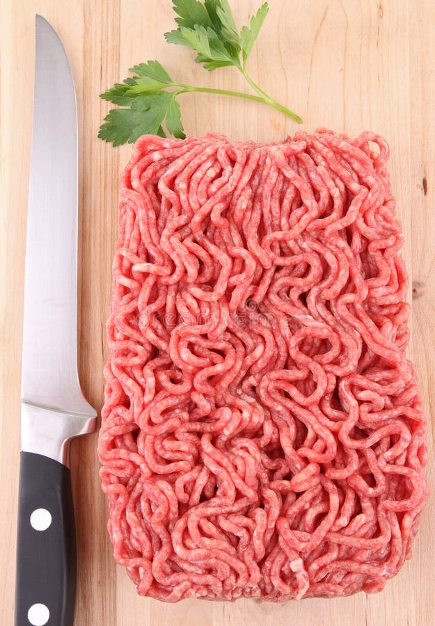 Raw minced beef stock photo. Image of butcher, beef, minced - 22600094