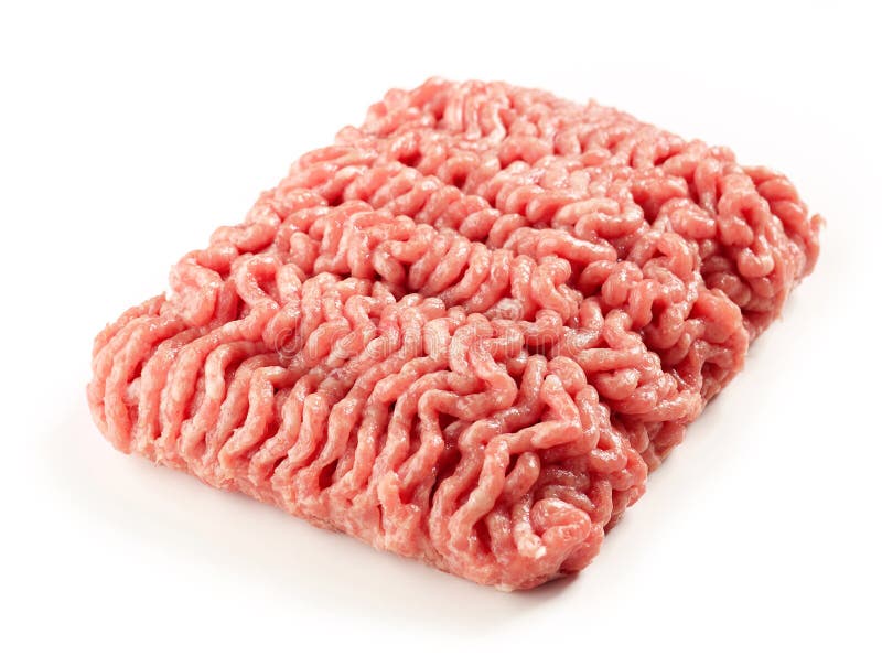 Raw minced meat stock image. Image of meal, cuisine - 138616181