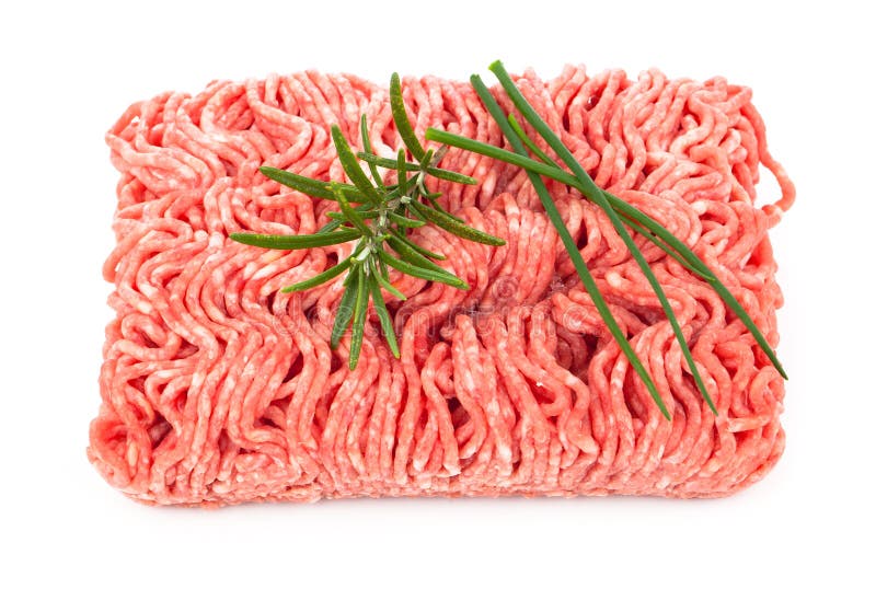 Raw minced meat stock image. Image of chop, ingredient - 55057327
