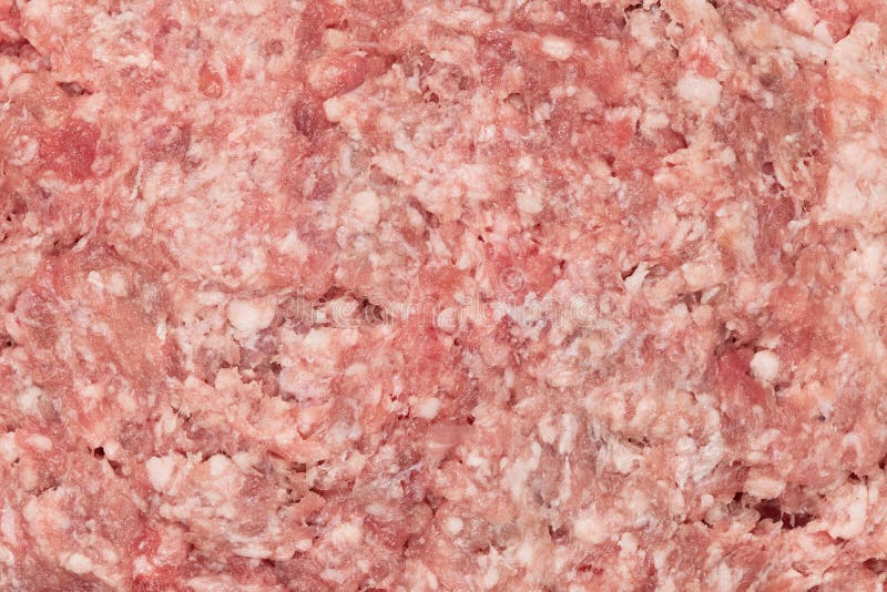 Raw Minced Meat Texture Background. Chopped Meat Background. Fresh Raw ...
