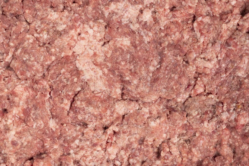 Raw Minced Meat Texture Background. Chopped Meat Background. Fresh Raw ...