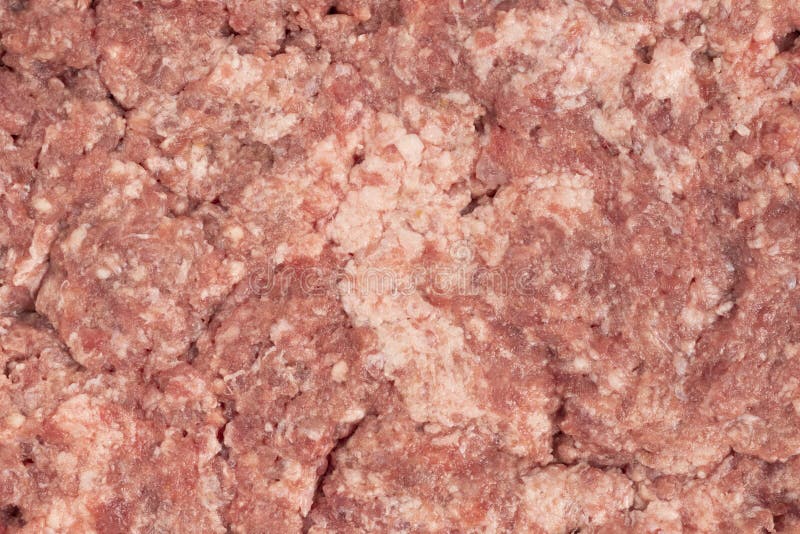 Raw Minced Meat Texture Background. Chopped Meat Background. Fresh Raw ...
