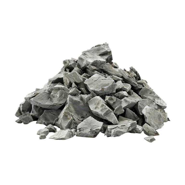 Raw Mountain Rocks Stack on Transparent Background - Ai Generated Stock ...