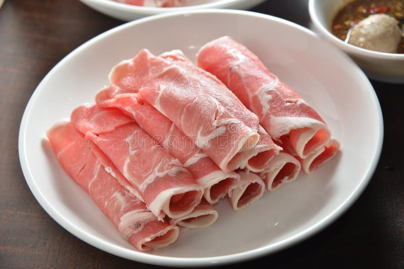 Raw mutton slice stock image. Image of vegetable, meat - 22656211