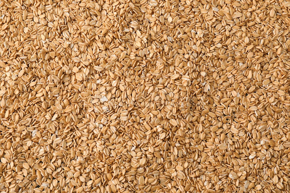 Raw oatmeal flakes stock photo. Image of flakes, recipe - 150147696