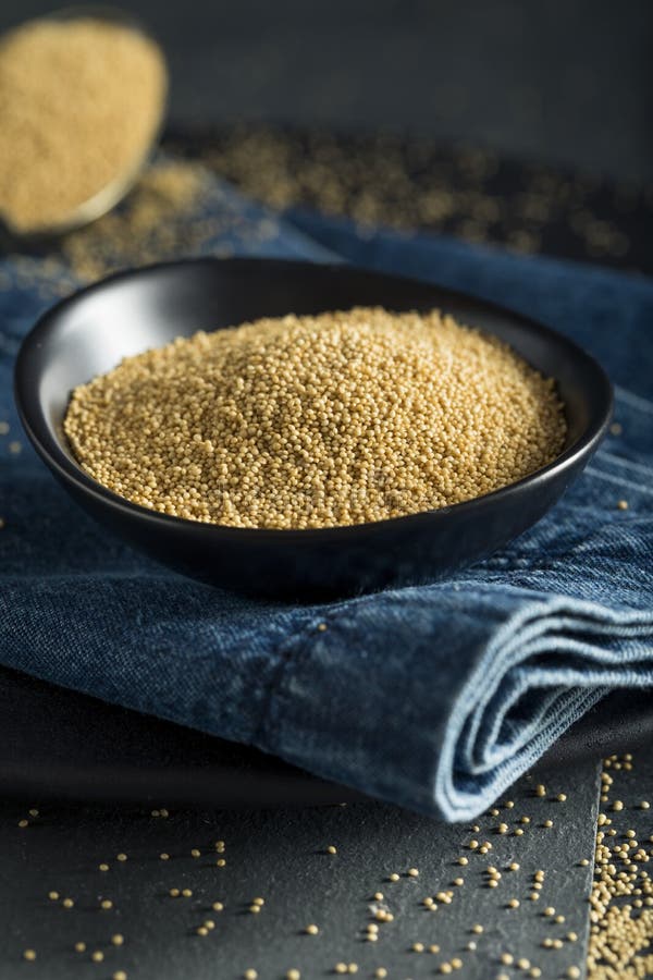 Raw Organic Amaranth Seed stock photo. Image of food - 89214014