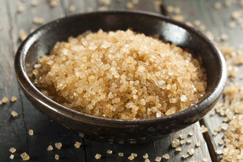 Raw Organic Cane Sugar stock image. Image of delicious - 39900839