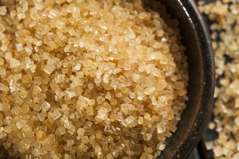 Raw Organic Cane Sugar stock photo. Image of glucose - 39900898