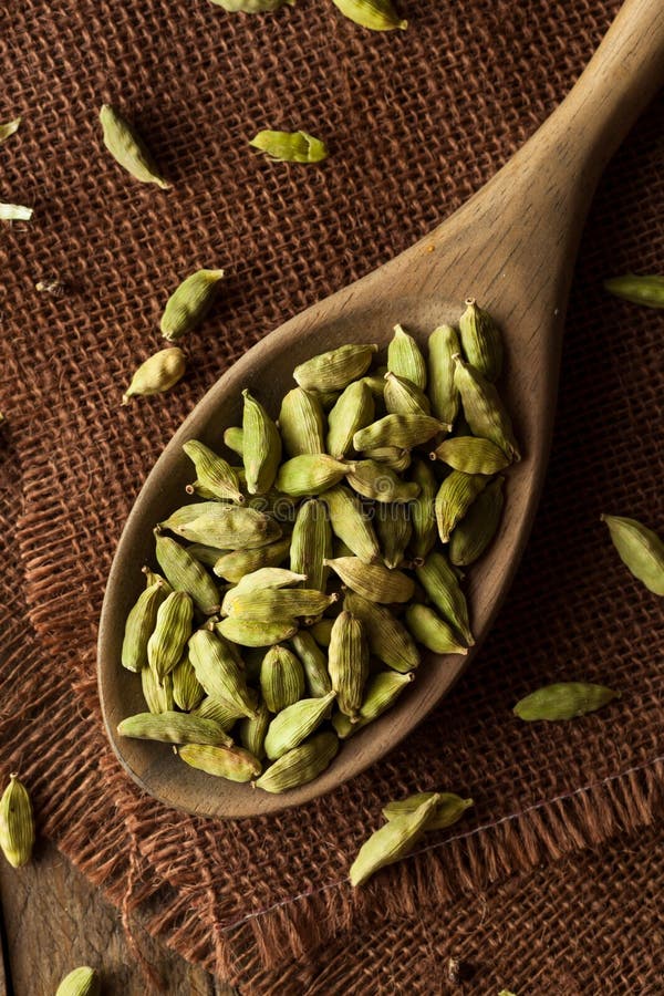 Raw Organic Cardamom Pods stock image. Image of healthy - 66537705
