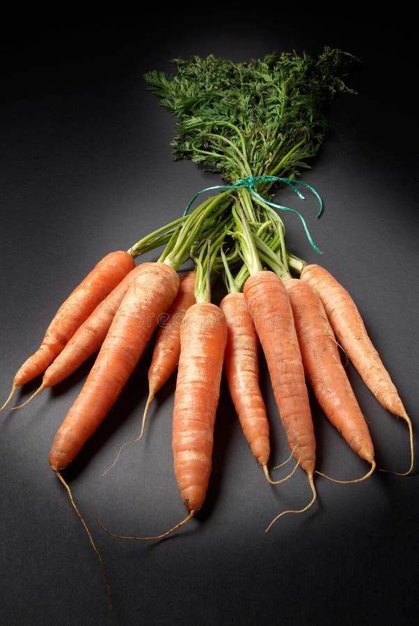 Organic Carrots stock photo. Image of grown, imperfect - 79775674