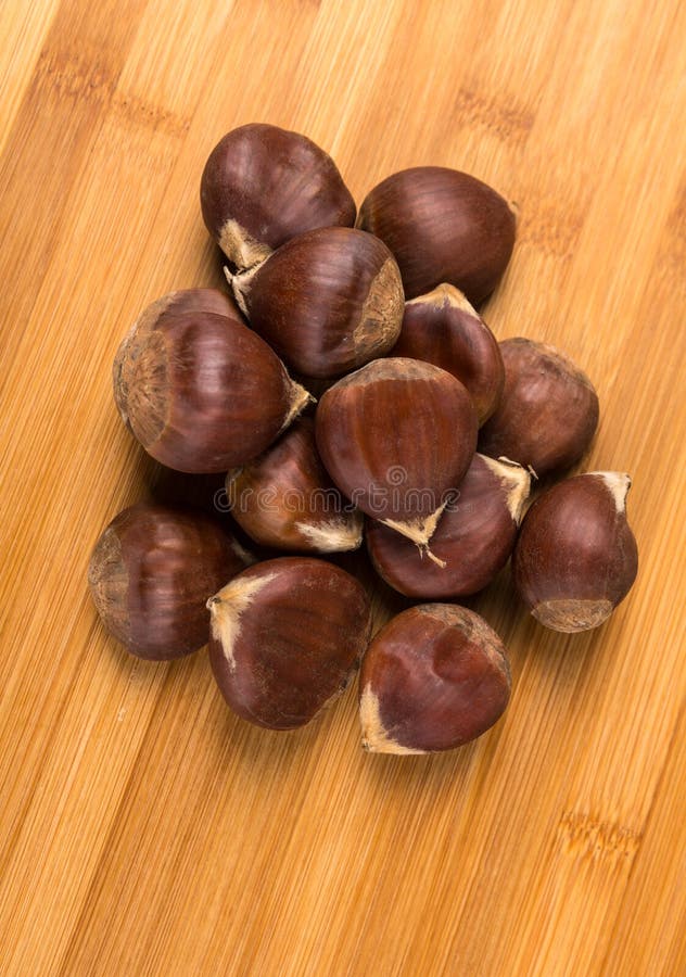 Raw organic chestnuts stock photo. Image of protein, isolated - 86567376