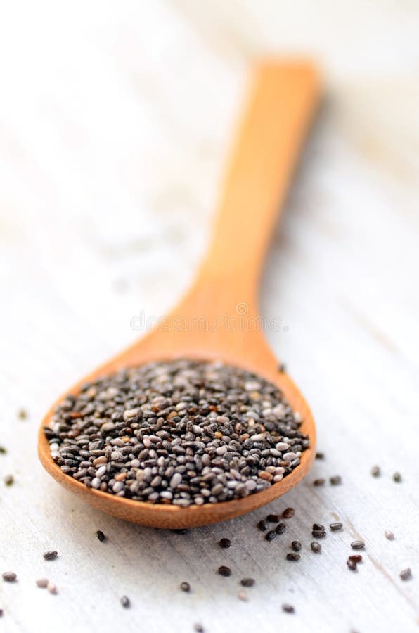Raw organic chia seeds stock photo. Image of healthy - 56017054