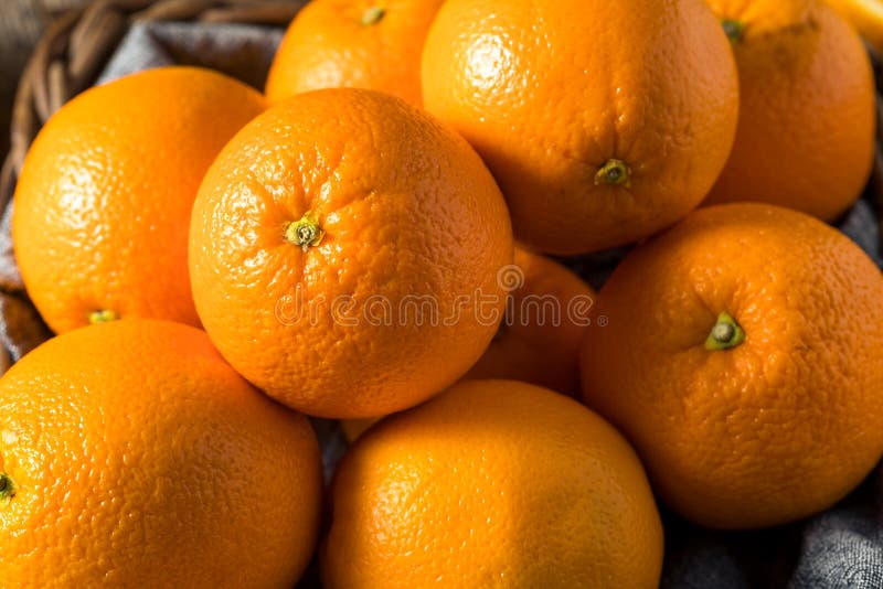 Raw Organic Fresh Oranges stock photo. Image of diet - 178220722