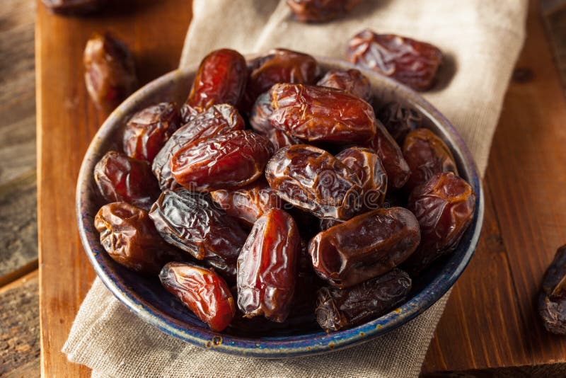 Raw Organic Medjool Dates stock image. Image of delicious - 68653707