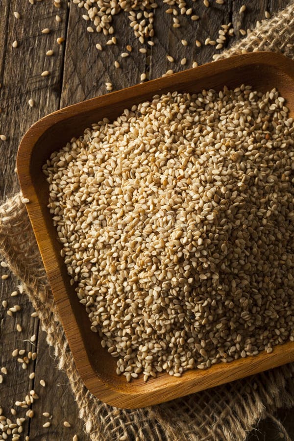 Organic Sesame Seed stock image. Image of group, calcium - 12676799