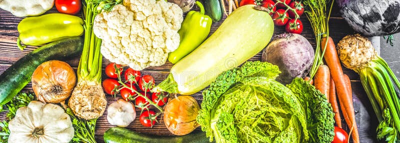 Raw Organic Vegetable , Local Food. Stock Photo - Image of cucumber ...