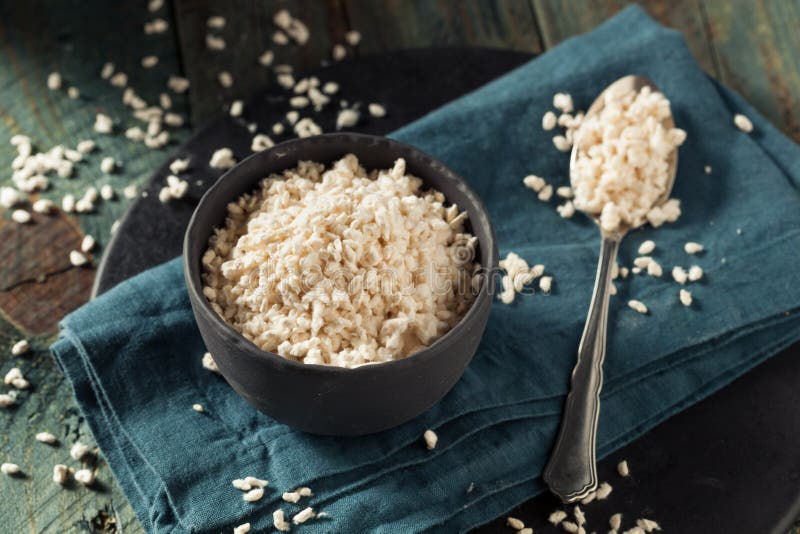 Raw Organic White Koji Rice Stock Photo - Image of cereals, liquor ...