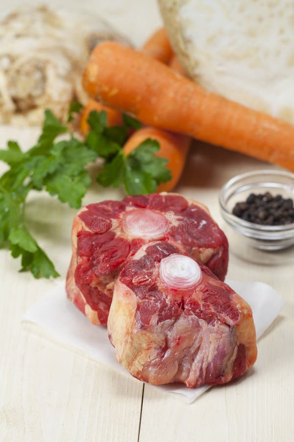 Raw ox tail stock photo. Image of cattle, carrot, soup - 48998574