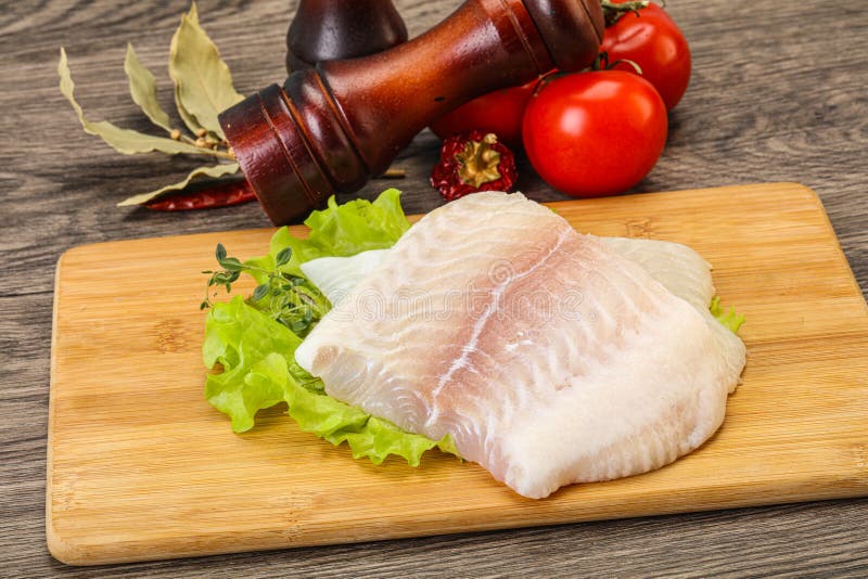 Raw Pangasius Fillet for Cooking Stock Photo - Image of fillet ...