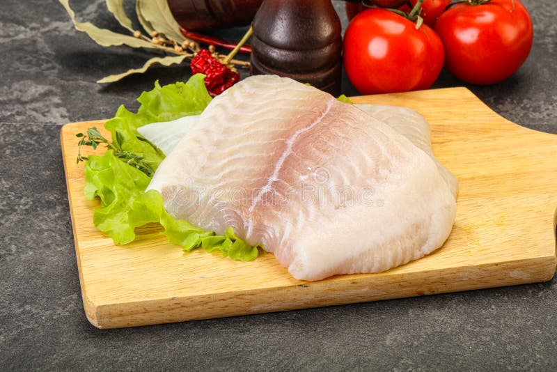 Raw Pangasius Fillet for Cooking Stock Photo - Image of prepare, fillet ...