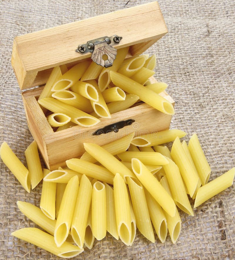 Raw Pasta , Penne stock image. Image of white, cooking - 36842047