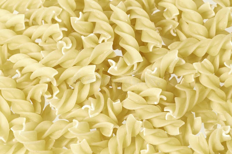 Raw pasta twists stock photo. Image of cook, white, nutrition - 31199456