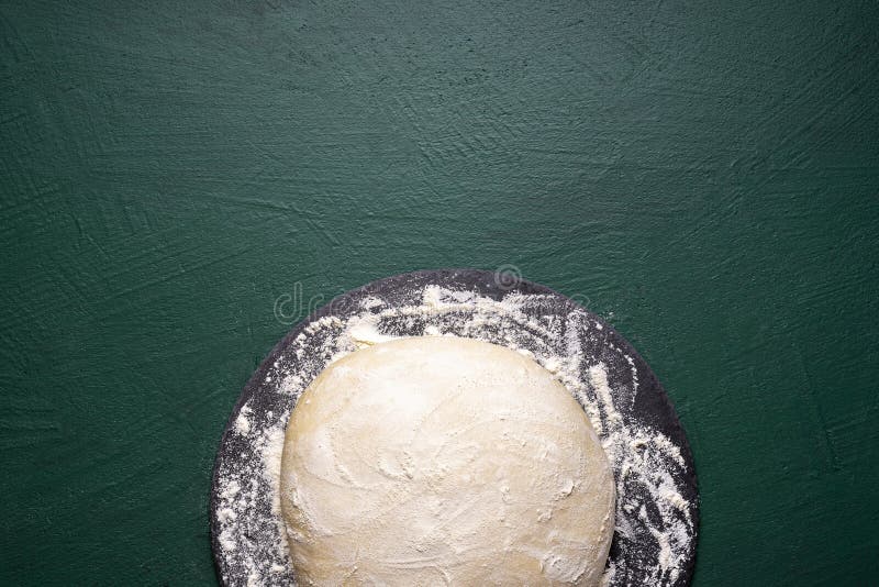 Raw Pizza Dough Rising on a Floured Platter Stock Photo - Image of ... Raw Pizza Dough Rising on a Floured Platter Stock Photo - Image of ...