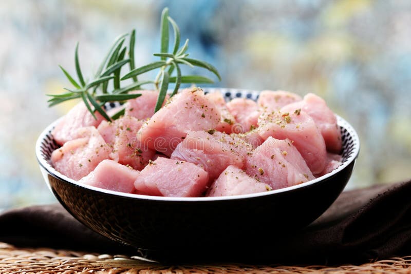 Raw pork stock photo. Image of isolated, food, kitchen - 5828268