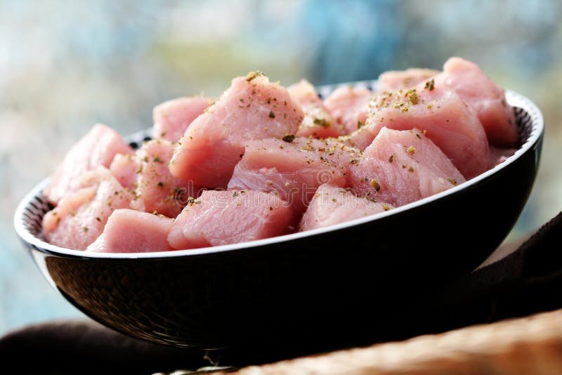 Raw pork stock photo. Image of isolated, food, kitchen - 5828268