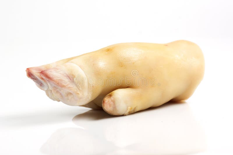 Raw pork leg stock photo. Image of pigs, cuisine, pink - 115976252