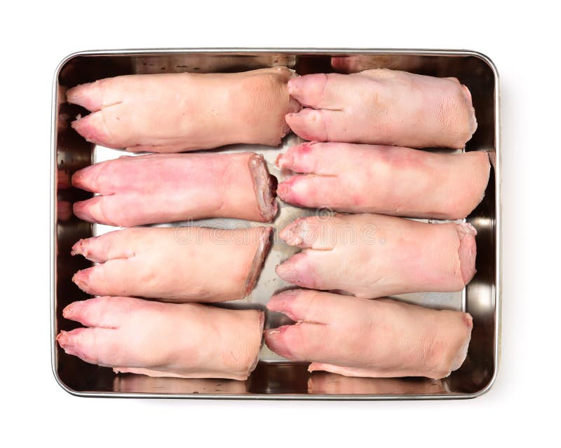 Raw pork leg stock image. Image of meat, fresh, pigs - 101990923