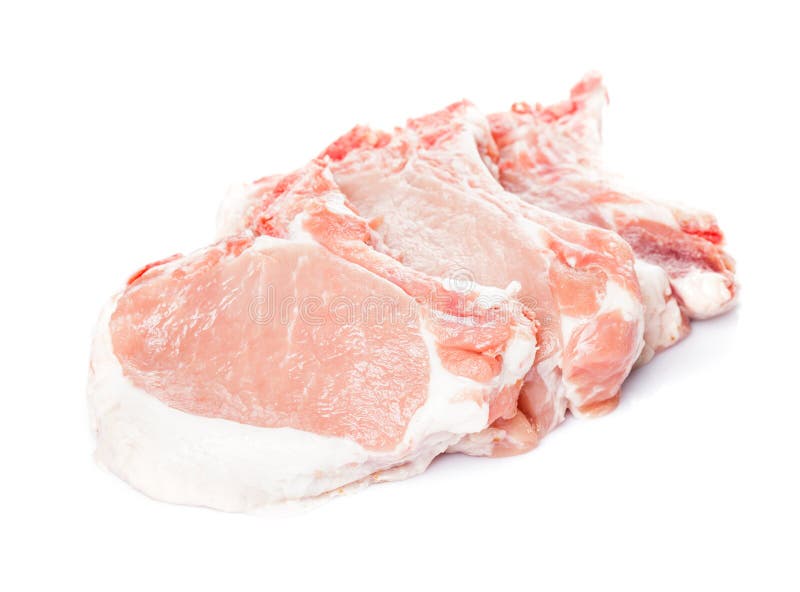 Raw pork loin stock photo. Image of pork, white, edible - 31466808