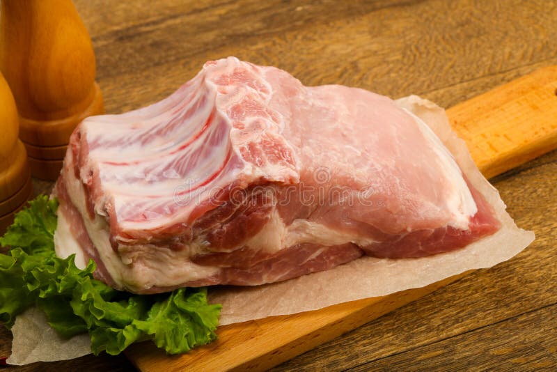 Raw pork meat stock image. Image of fresh, bloody, boston - 150553843
